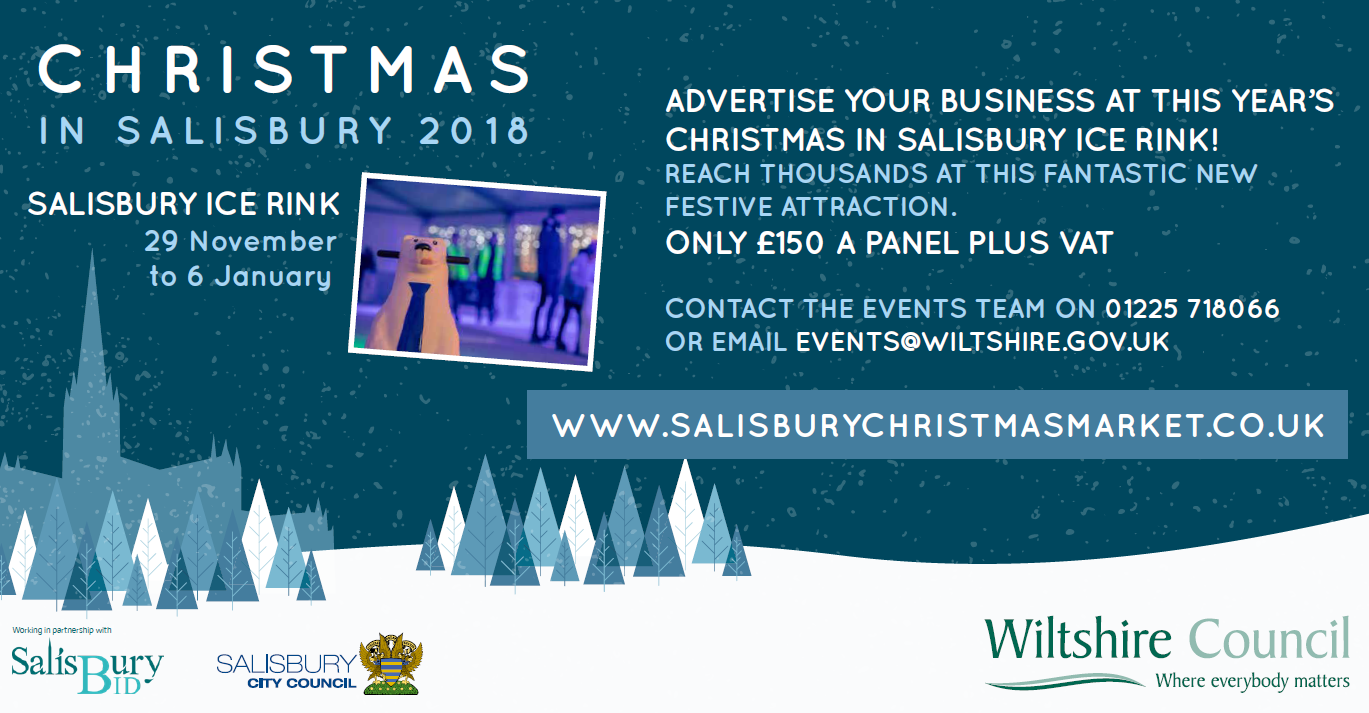 Advertising Opportunities on the Ice Rink - Salisbury BID