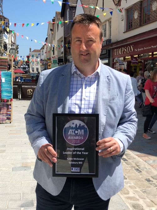 Salisbury BID CEO Honoured With National Award - Salisbury BID
