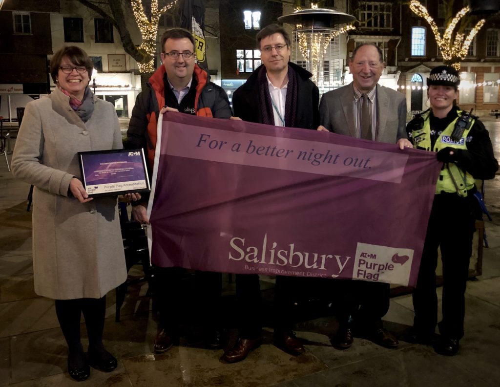 Salisbury receives prestigious Purple Flag accreditation - Salisbury BID