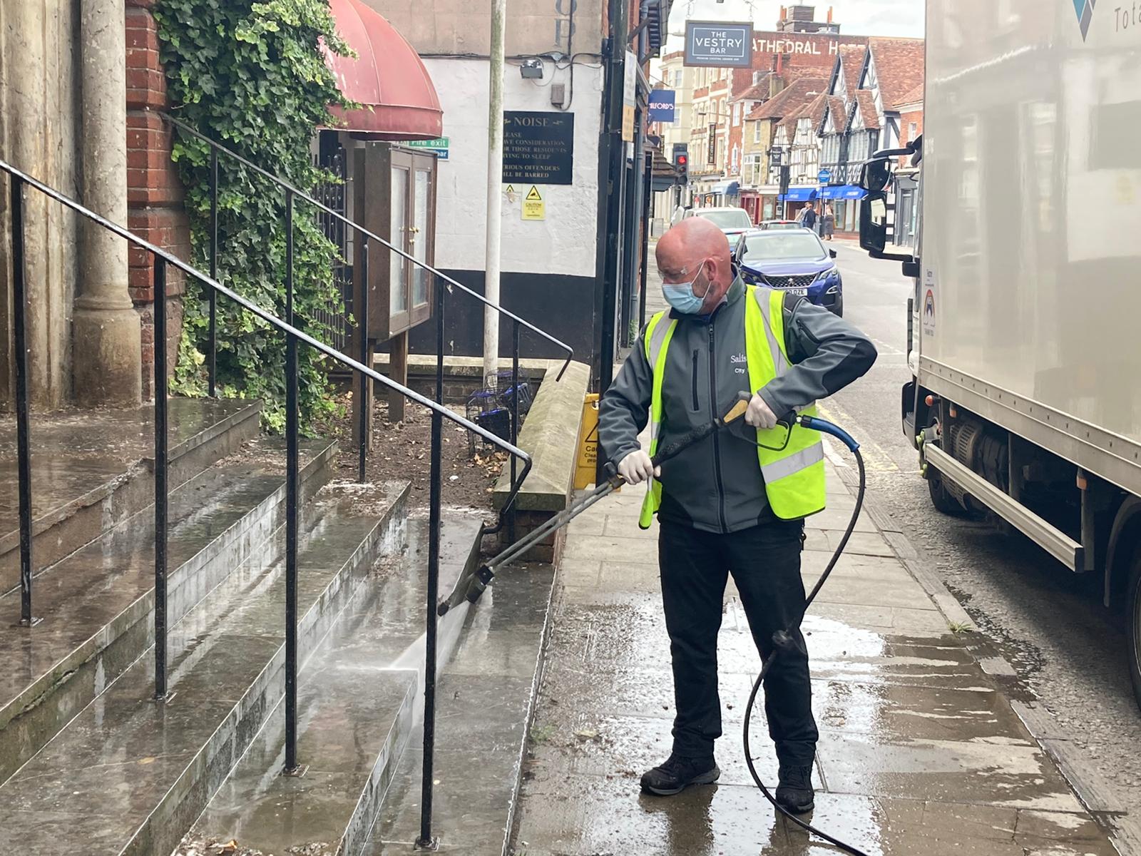 City Ranger returns to work - Salisbury BID