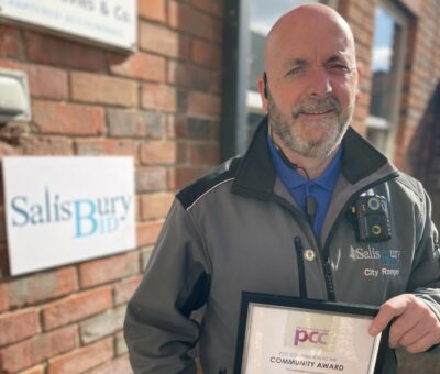 Salisbury BID City Ranger Rewarded For Community Contribution ...