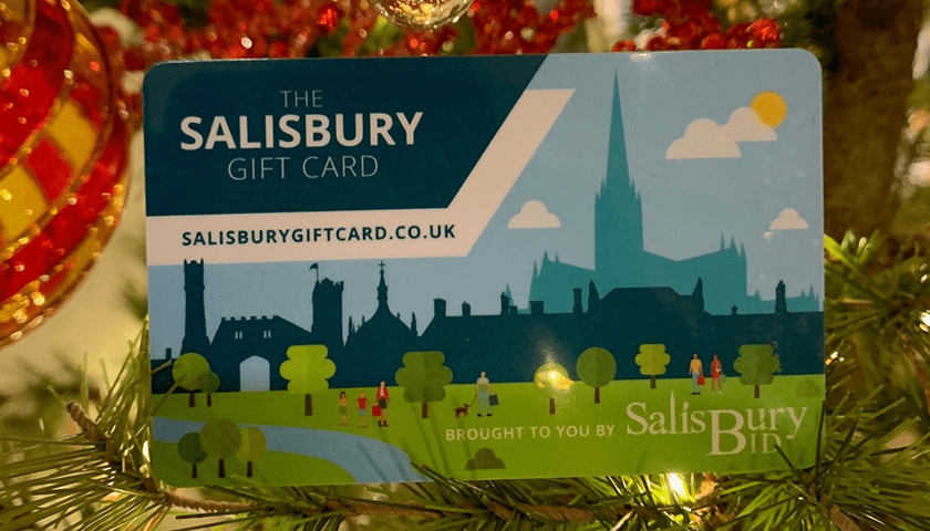 Treat staff to a Salisbury Gift Card this Christmas - Salisbury BID